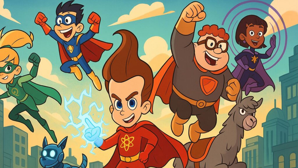 Jimmy Neutron Characters as Superheroes—Who Gets What Powers? - Mario ...