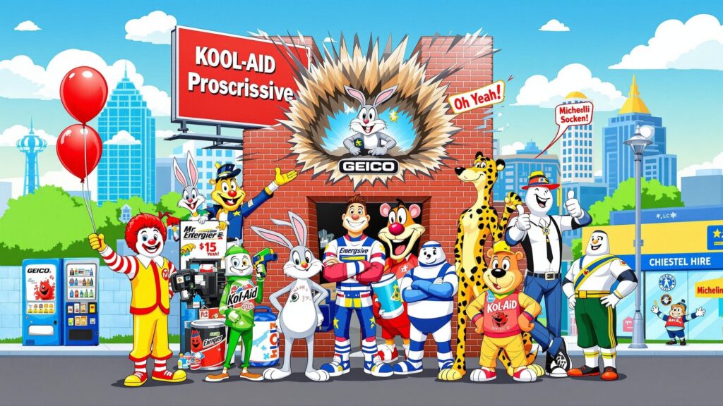 Corporate Mascots - Mario Street