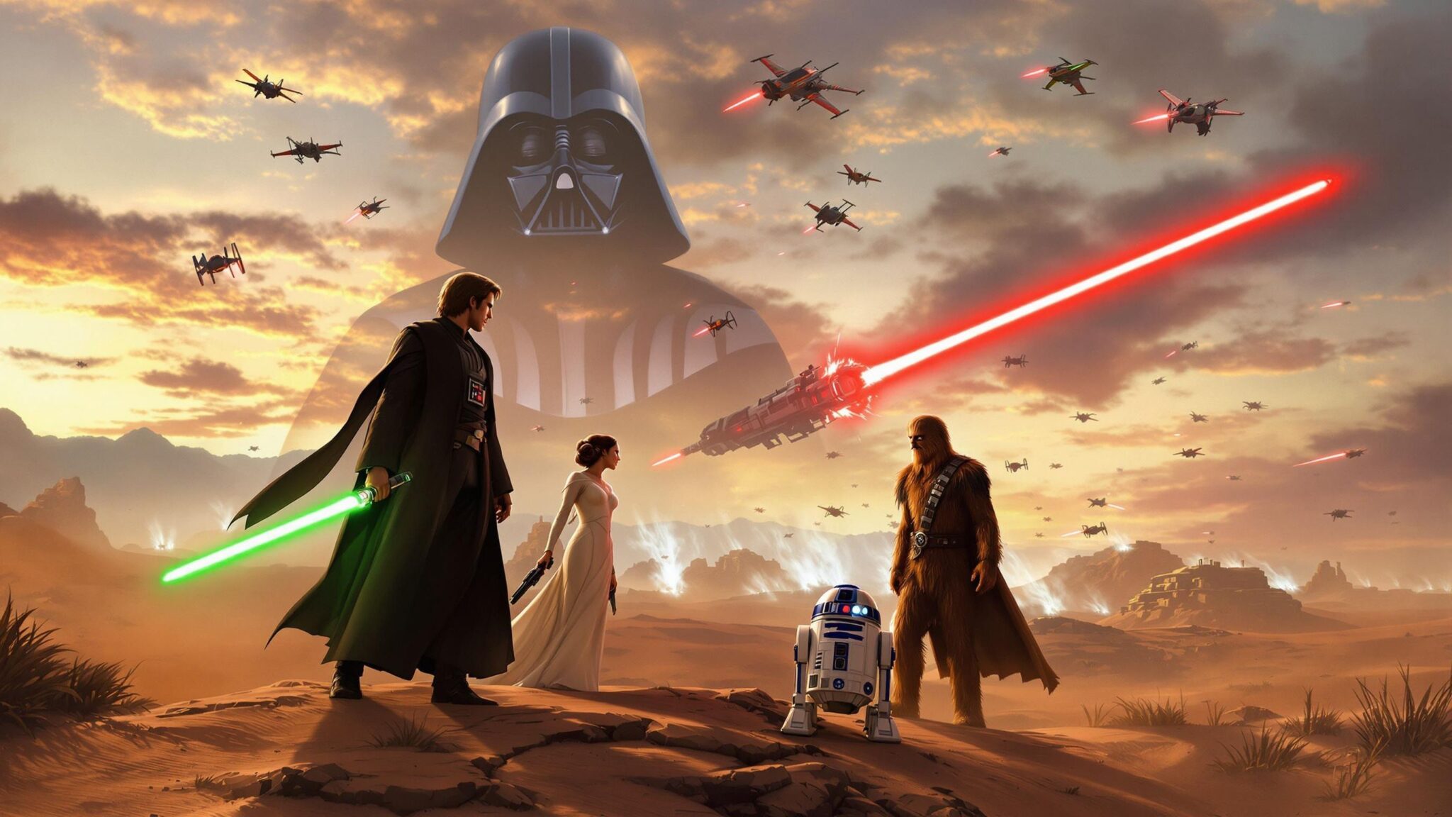 Star Wars Characters - Mario Street