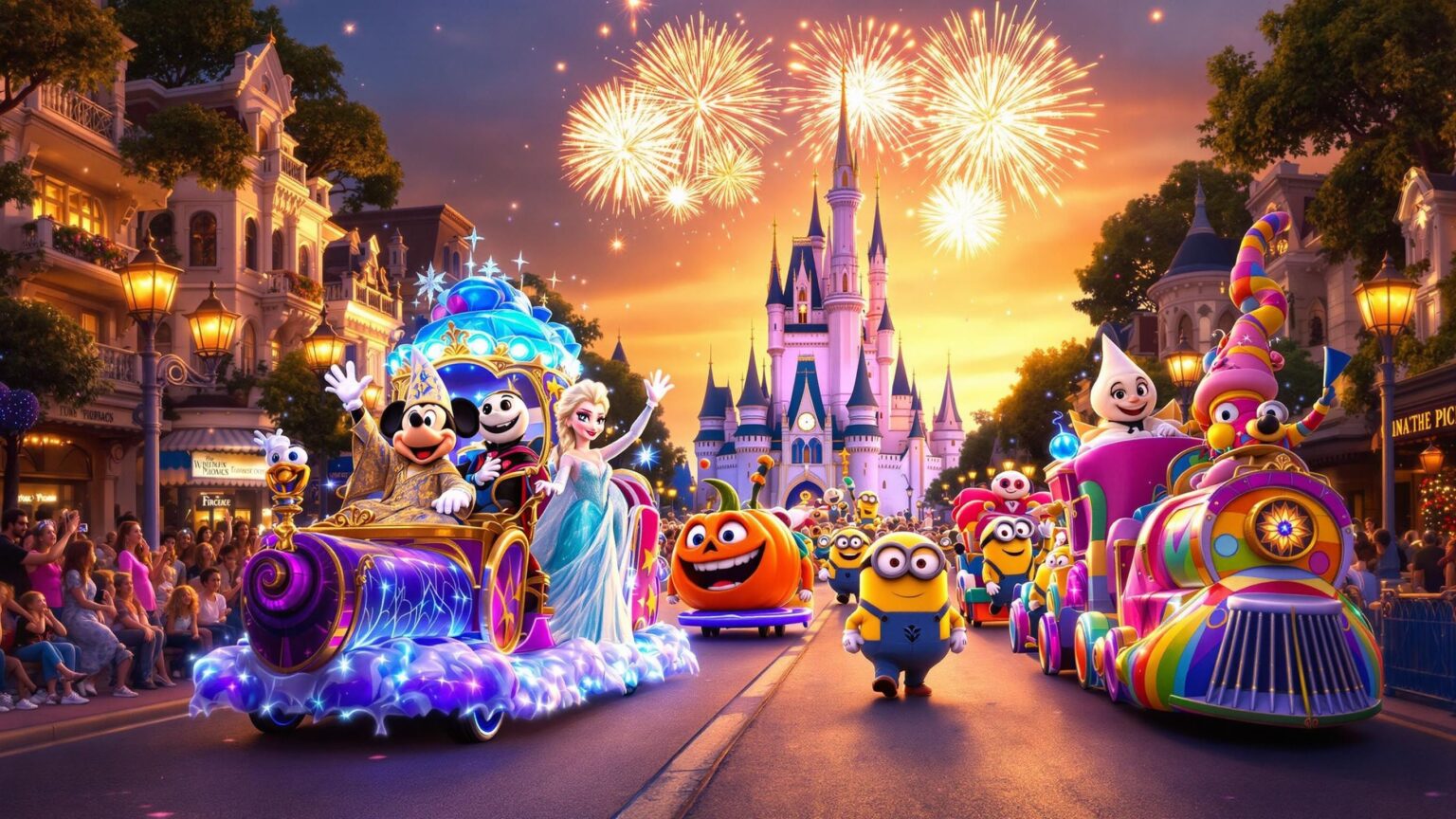 Theme Park Characters - Mario Street