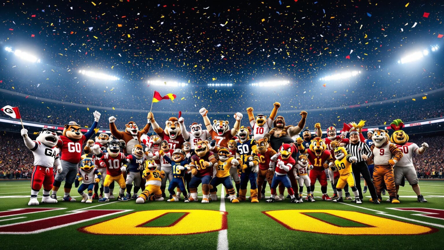 Top 10 Most Famous College and University Mascots - Mario Street