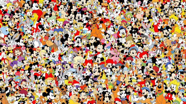 100 Classic Cartoon Characters - Mario Street