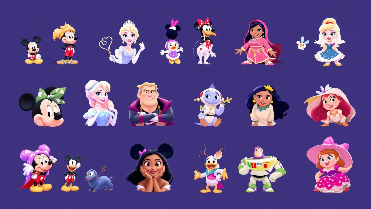 150 Disney characters - Mario Street