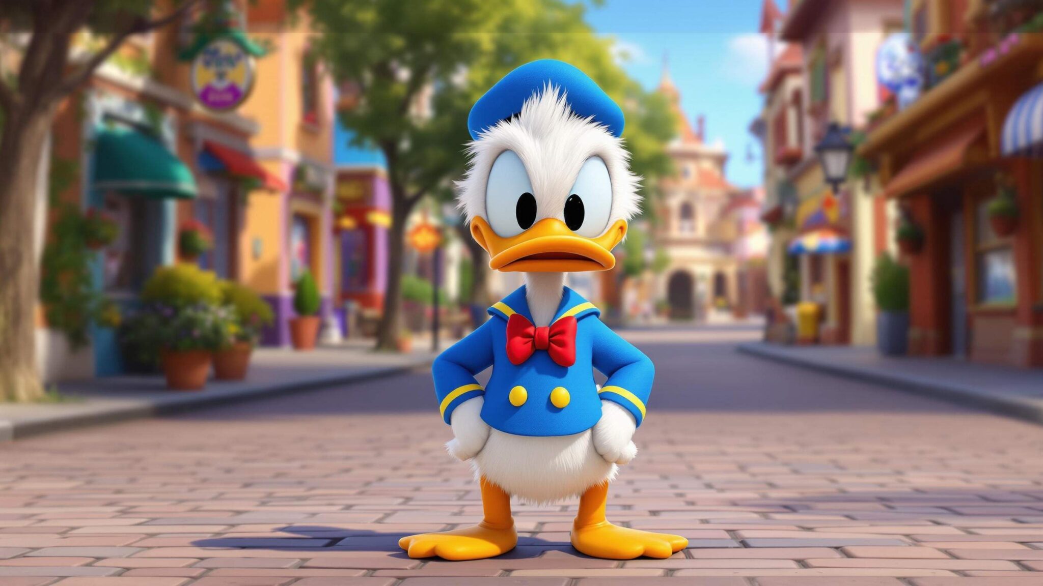 Duck, Daisy - Mario Street