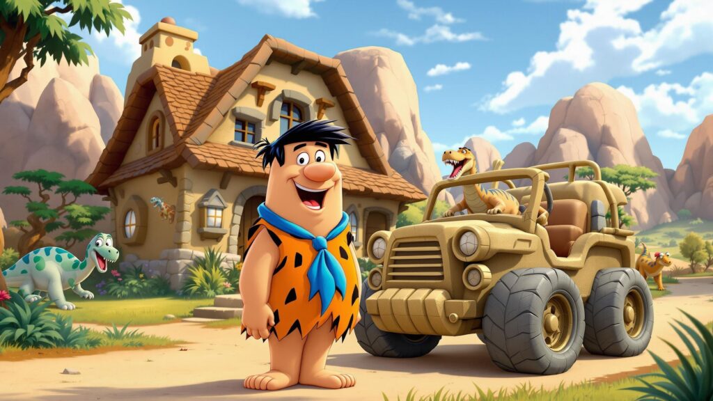 Fred Flintstone: The Complete Timeline - Mario Street