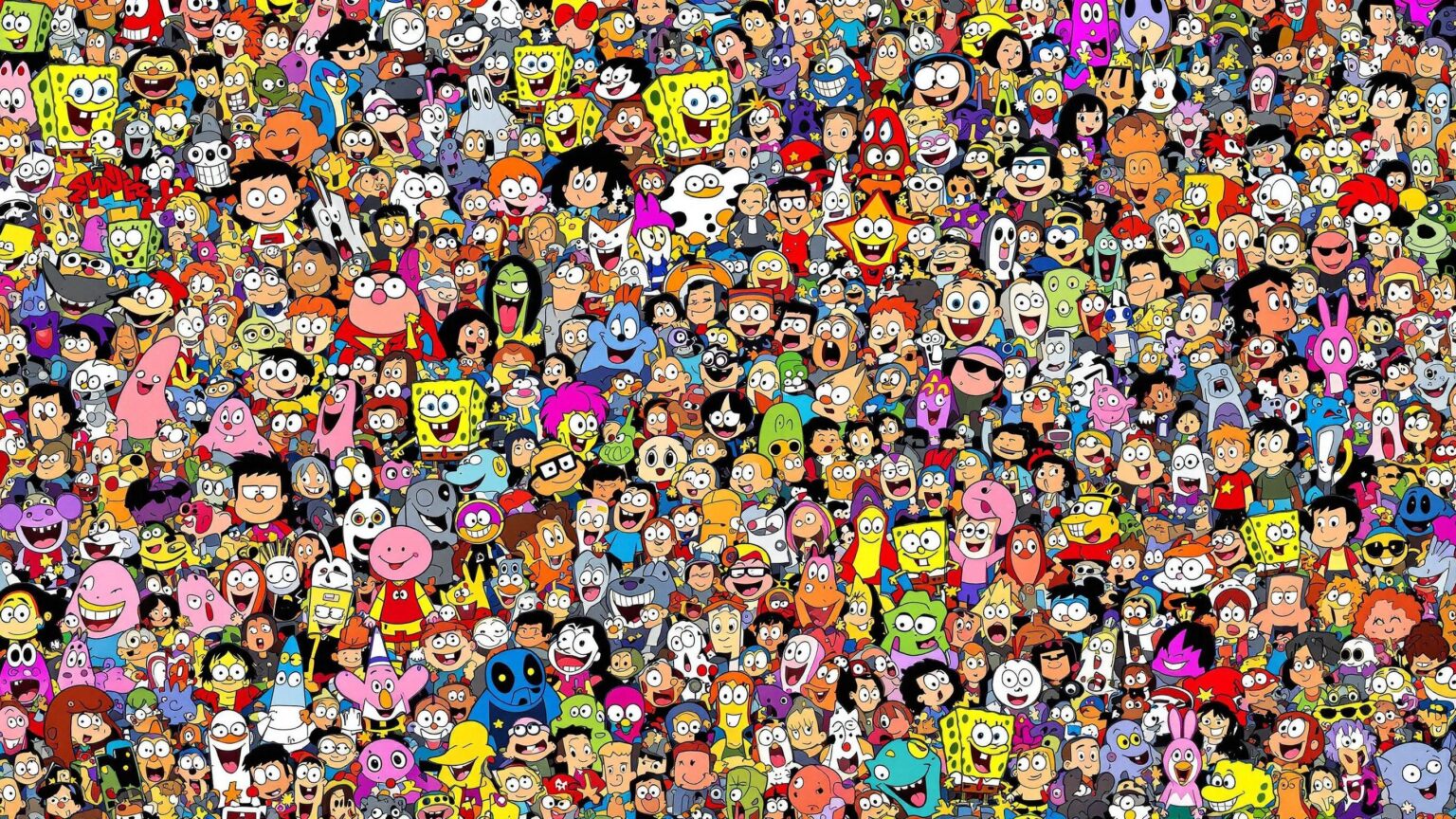 100 Classic Cartoon Characters - Mario Street