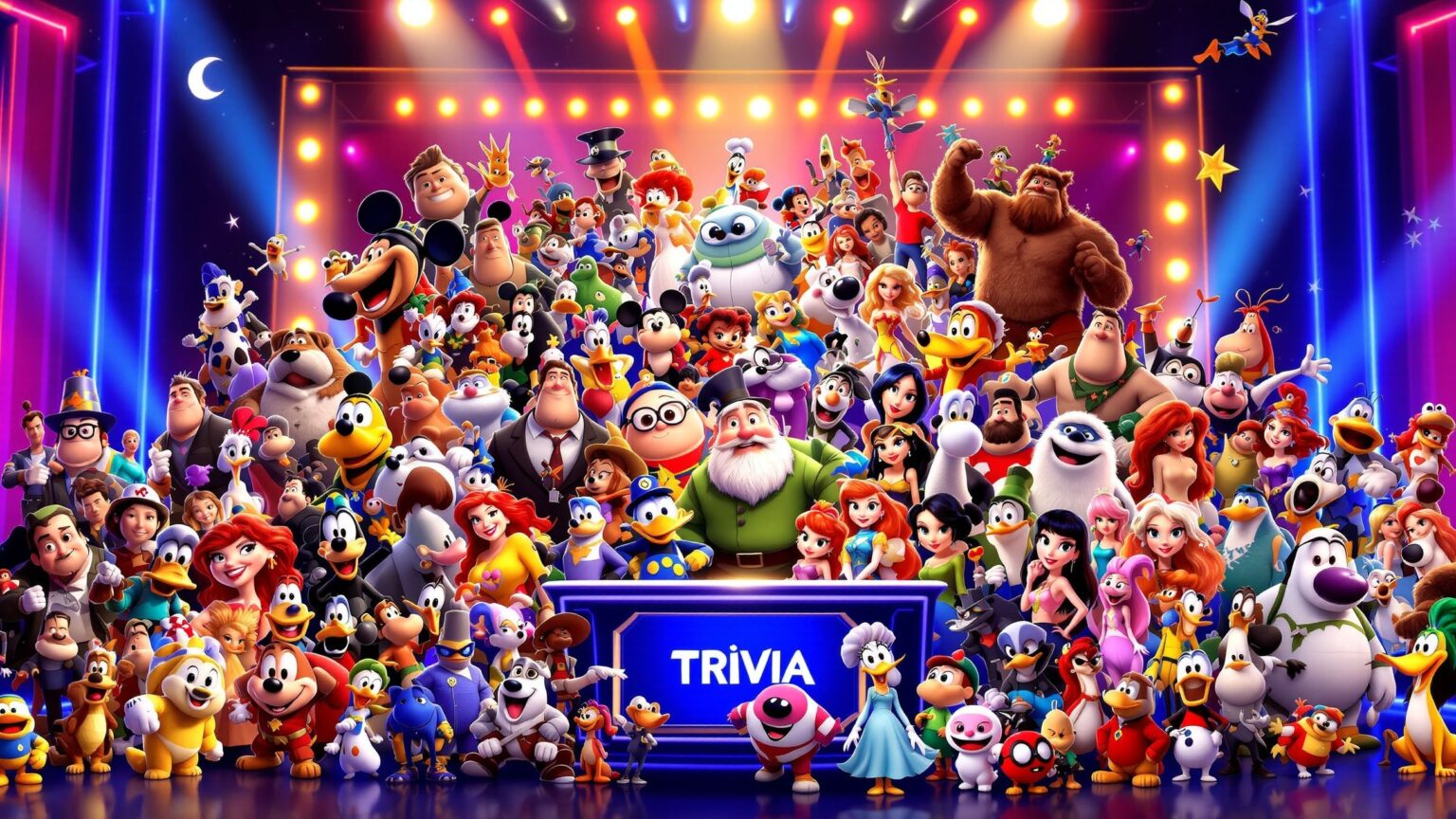 Top 100 Animated Movie Characters Trivia - Mario Street
