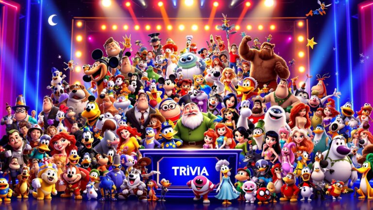 Top 100 Animated Movie Characters Trivia - Mario Street