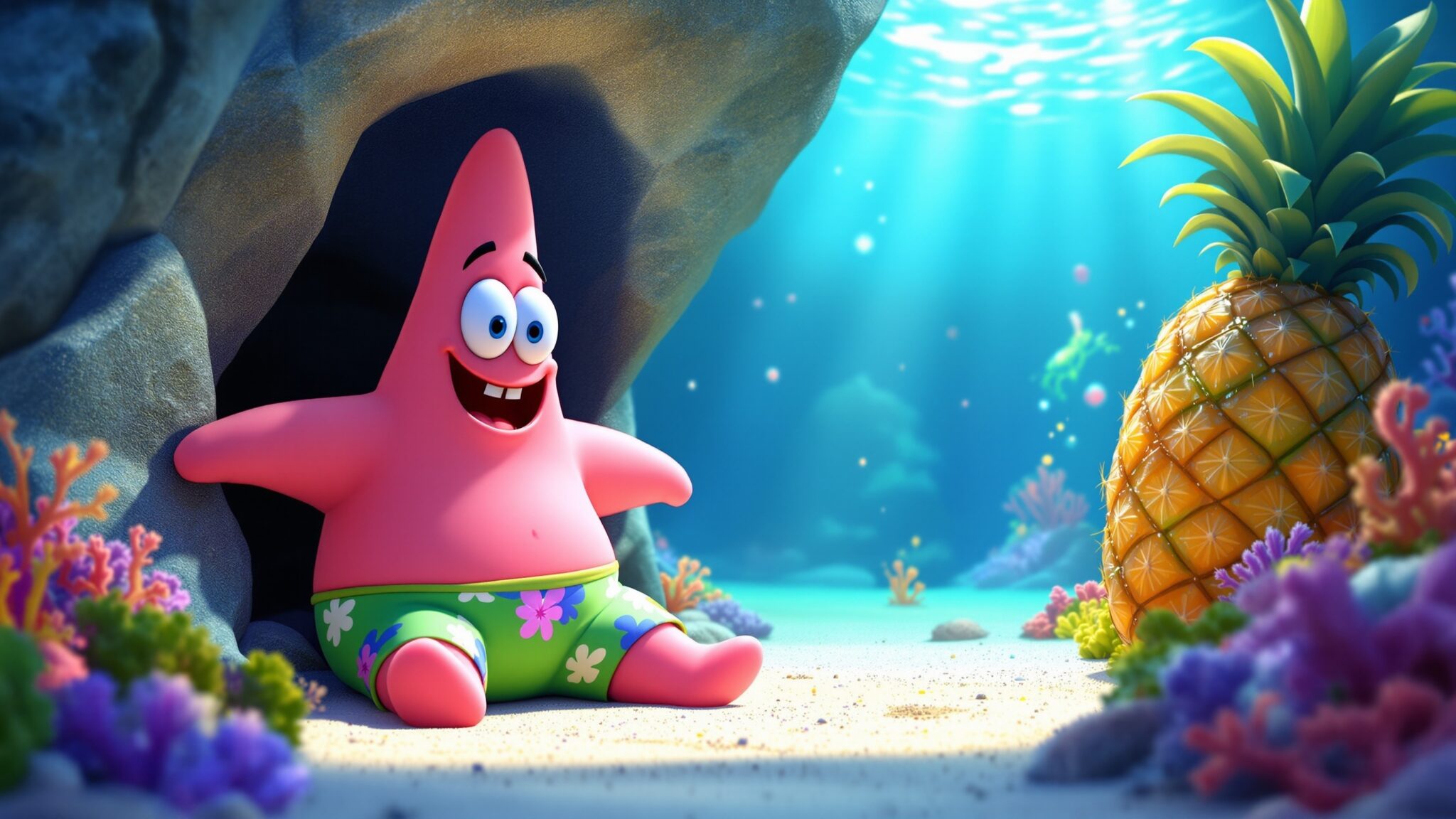 Patrick Star Origins and Backstories - Mario Street